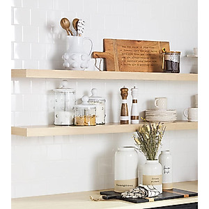 Mud Pie Wooden Square Board, Black, 23 1/4" x 16 3/4"