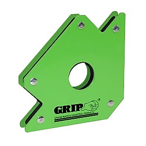 Grip 50 Pound Arrow Welding Magnet - Multiple Angle Design Allows for Use at 45, 90, and 135 Degrees - Welding, Soldering, Pipe Installation, Assembly - Home, Garage, Workshop