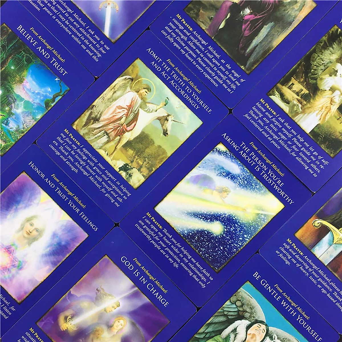 44 Tarot Cards for Archangel Michael Oracle Table Games Funny Board Tarot Deck Card Games English for Families Party Dropship