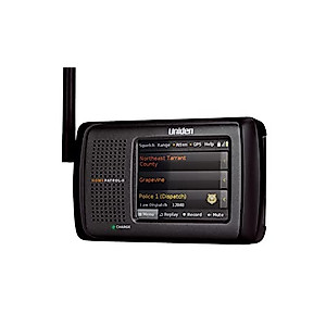Uniden HomePatrol-2 Color Touchscreen Simple Program Digital Scanner, TrunkTracker V and S,A,M,E, Emergency/Weather Alert, APCO P25 Phase 1 and 2! Covers USA and Canada, Quick Record and Playback