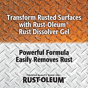 Rust-Oleum 300112 Rust Dissolver Gel, 32 oz
