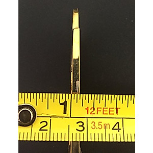 New Age Imports, Inc. Brass Poop Deck Sign 6" - Solid Brass Wall Plaque - Novelty Sign