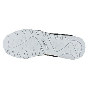 Reebok Women's Royal Nylon Walking Shoe, Black/Black/White, 12 M US