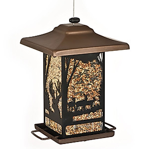 Perky-Pet 8504-1SR Wilderness Lantern Style Bird Feeder - 2 lb Seed Capacity