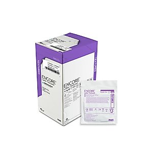 ENCORE Latex Acclaim Natural Rubber Gloves, Beaded Cuff, Powder-Free With Smooth Finish - Size 8, Natural (Case)