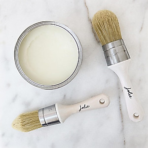 Clear Finishing Wax – Protective Topcoat for Chalk Style Furniture Paint, Raw or Stained Wood, Odor-Free, 500ml [Jolie]