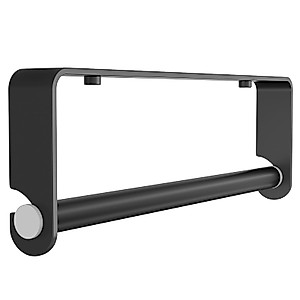 Paper Towel Holder, Aheucndg Wall Mount Paper Towel Holder, for Kitchen or Bathroom Self-Adhesive or Drill Mounting Paper Roll Holder (1Pack)