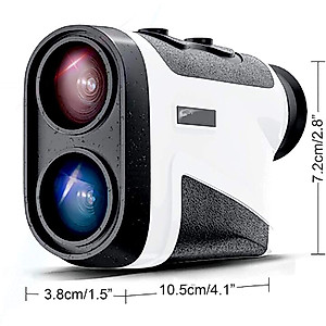 FEABCR Handheld Golf Rangefinder, Laser rangefinder, High-Precision Flag Lock Distance, Rangefinder for Golfing,Target Shooting and Hunting,Rangefinder Telescope Altimeter Electronic Ruler Outdoor for