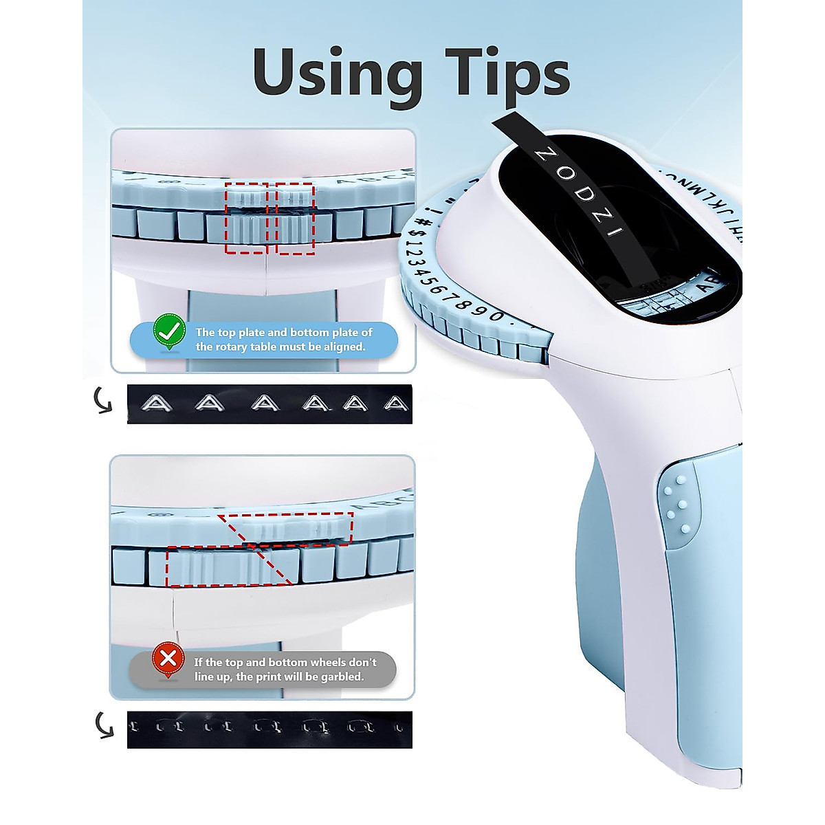 Buy Zodzi Vintage Embossing Label Maker - Eco Friendly