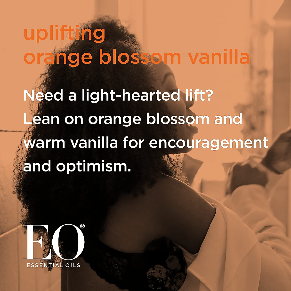 EO Liquid Hand Soap, 12 Ounce (Pack of 3), Orange Blossom and Vanilla, Organic Plant-Based Gentle Cleanser with Pure Essential Oils