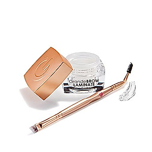Grande Cosmetics Brow Lamination Gel | DIY Eyebrow Lamination | Shapes, Sculpts & Sets With 12-Hour Hold | Conditions & Nourishes For Healthier Looking Brows