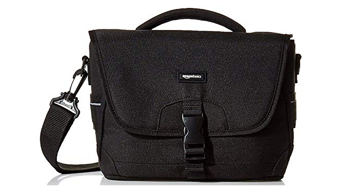 Amazon Basics Gadget Messenger Bag 8 for Cameras & Tablets