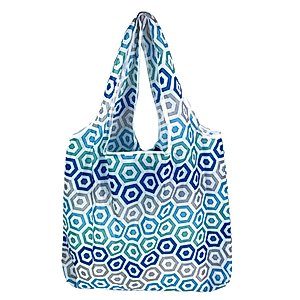 JUNYY Large Capacity Reusable Shopping Bag Eco Friendly Durable Grocery Handbags Folding Tote Bag(Style 10)