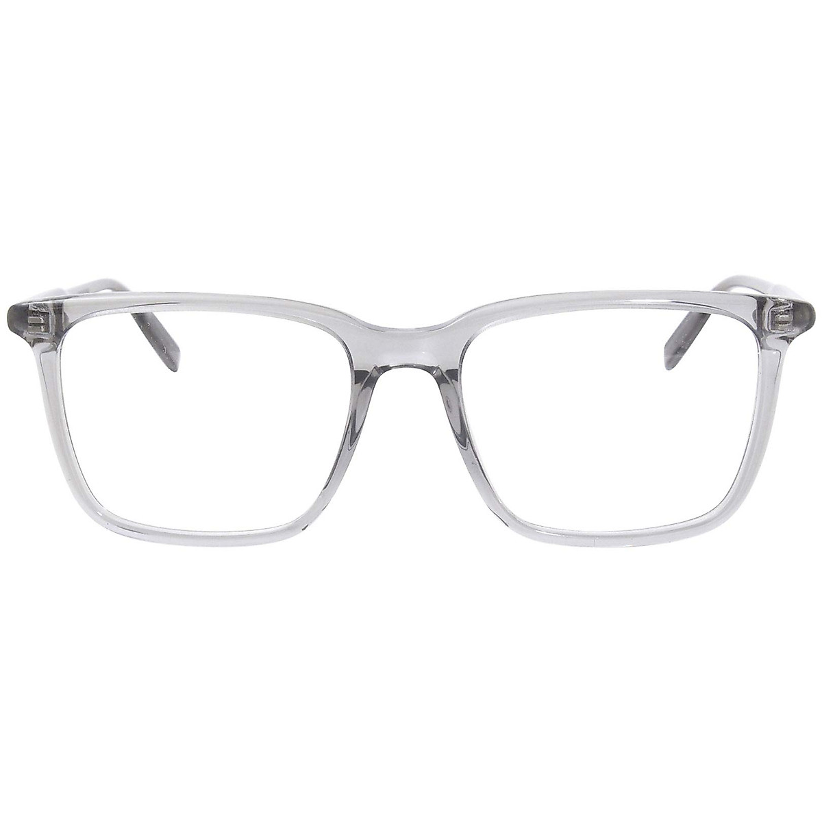 Montblanc Rectangular Eyeglasses MB0011O 008 Transparent Grey 54mm 0011