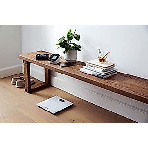 OMRON Digital Scale with Bluetooth Connectivity (SC -150), 330-lb Weight Capacity, with Free Smartphone App, Light Grey