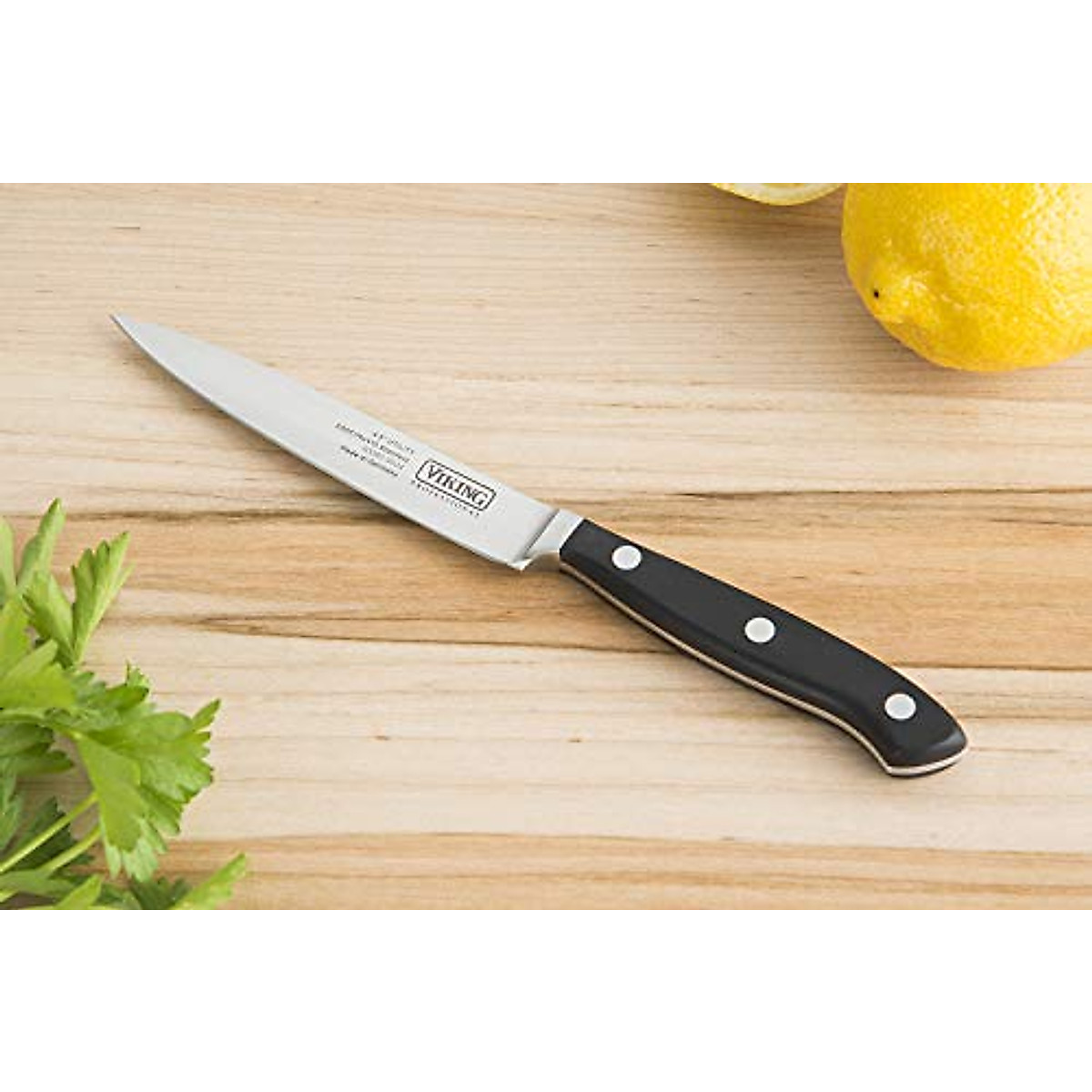 Viking Culinary Professional 7 Piece Cutlery Set German Stainless Steel, Black (40083-9907)