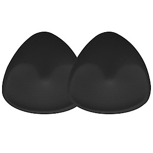 WLLHYF 1 Pairs Triangle Bra Pads Inserts, Breathable Bra Inserts Skin Color Removable Breast Padding Soft and Comfortable Breast Enhancers Bra Pads for Women Girls Bra Any Cup Cover