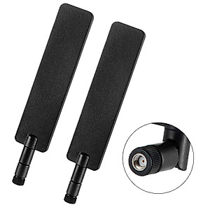 RP-SMA Male 9dBi 3G 4G LTE Cellular Trail Camera Long Range Antenna (Pack of 2) Compatible with Spypoint Micro Dark Link S EVO Tactacam Stealth Cam