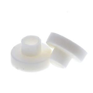 XIAOMINDIAN 100pcs Insulating Tablets Insulation Bushing Transistor Pads Circle TO-220 Insulated Cap Insulation Particle Ring for M3 Screws Screw Parts