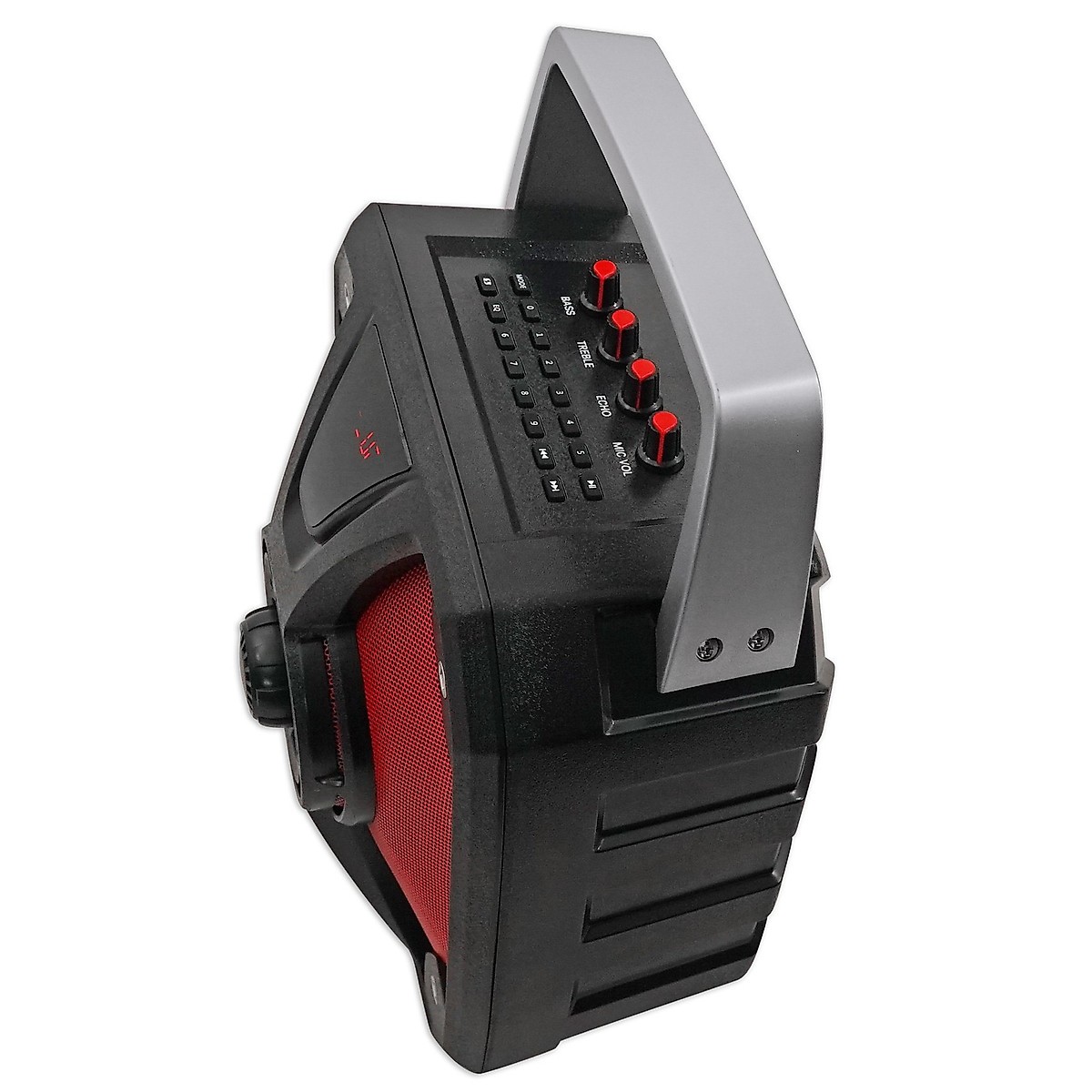 Rockville ROCKBOX 6.5" Rechargeable Portable Bluetooth Karaoke Speaker+Mic