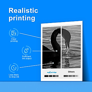 MYCARTRIDGE Remanufactured Ink Cartridge Replacement for Epson 822XL 822 XL T822XL Fit for Workforce Pro WF-4830 WF-3820 WF-4834 WF-4820 Printer (Black, Cyan, Yellow, Magenta, 4-Pack)