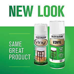 Rust-Oleum 1911830 Vinyl Spray, 11 oz, White