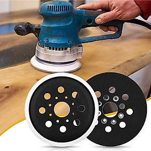 Sander Pad for Bosch, 2PCS 5 Inch Hook-and-Loop Orbital Sander Replacement Pad for Bosch RS034 & RS035 Compatible with Bosch ROS20 ROS20VS ROS20VSC ROS20VSK GEX12V GEX18V ROS10 Orbital Sander
