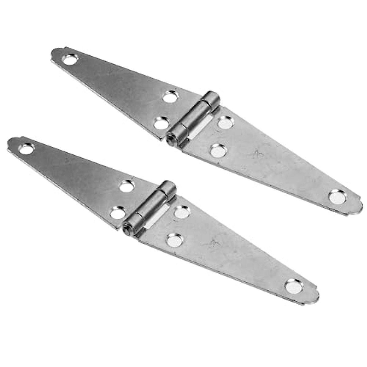 6 Pcs Door Hinge Heavy Duty Strap Hinges Shed Hinges Fence Gate Kit Strap Gate Hinges Gate Kit for Wooden Fence Heavy Strap Hinge Wood Fence Hinge Gate Kit Heavy Duty Hinges