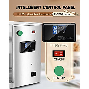 Moonshan Automatic Milk Tea Shaker Machine 360° for Bubble Tea Boba Tea Electric Milk Tea Shaking Machine Juice Coffee Milk Wine Cocktail Double Cup 350ml-750ml with PC Cups