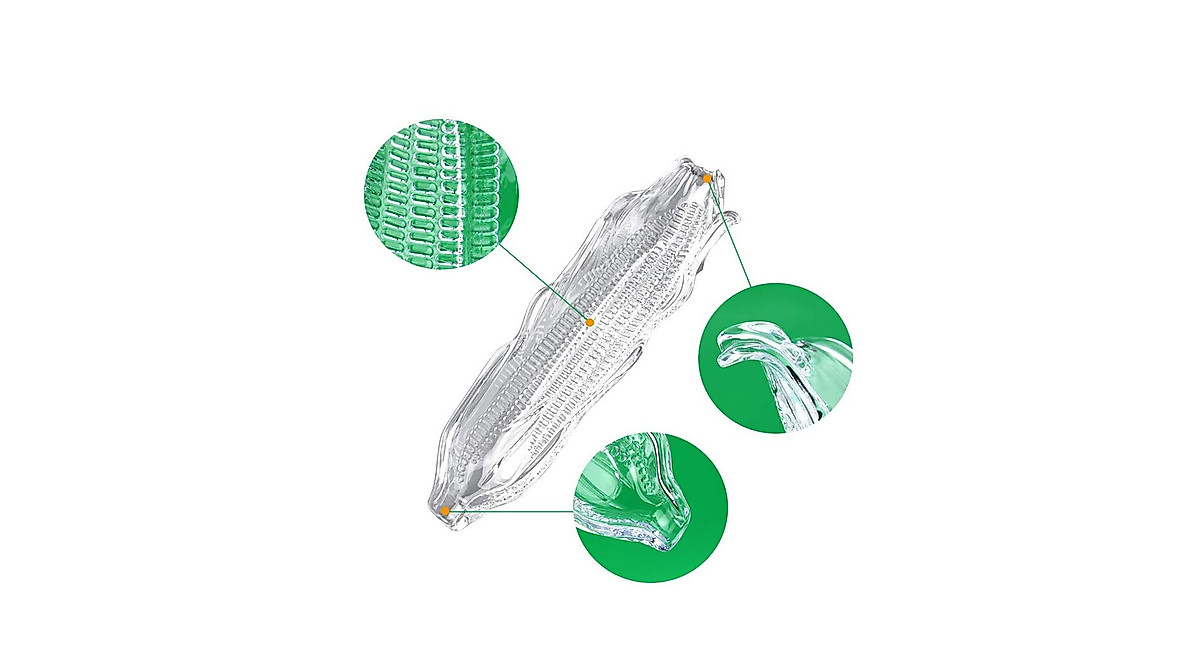 4 Pack Plastic Corn Trays for Corn on the Cob - Durable & Decorative