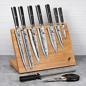Miyabi Mizu SG2 Magnetic Easel Knife Set, 10 Piece
