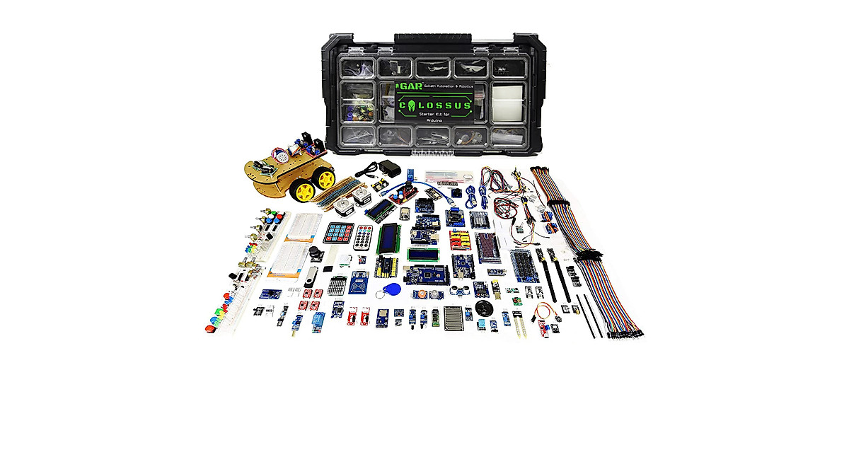 GAR Colossus Arduino Kit: Robotics, IoT, ESP32 & More!