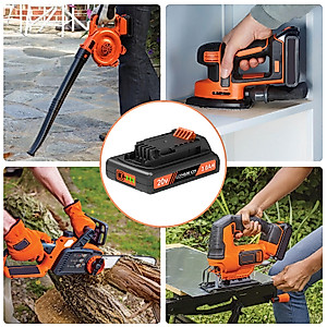 PEYESTEN 【2025 Newest】 2 Pack 3.0Ah 20v Replacement Battery Compatible with Black and Decker 20v Max LST BCBL LHT BESTA LCC Series Cordless Power Tools