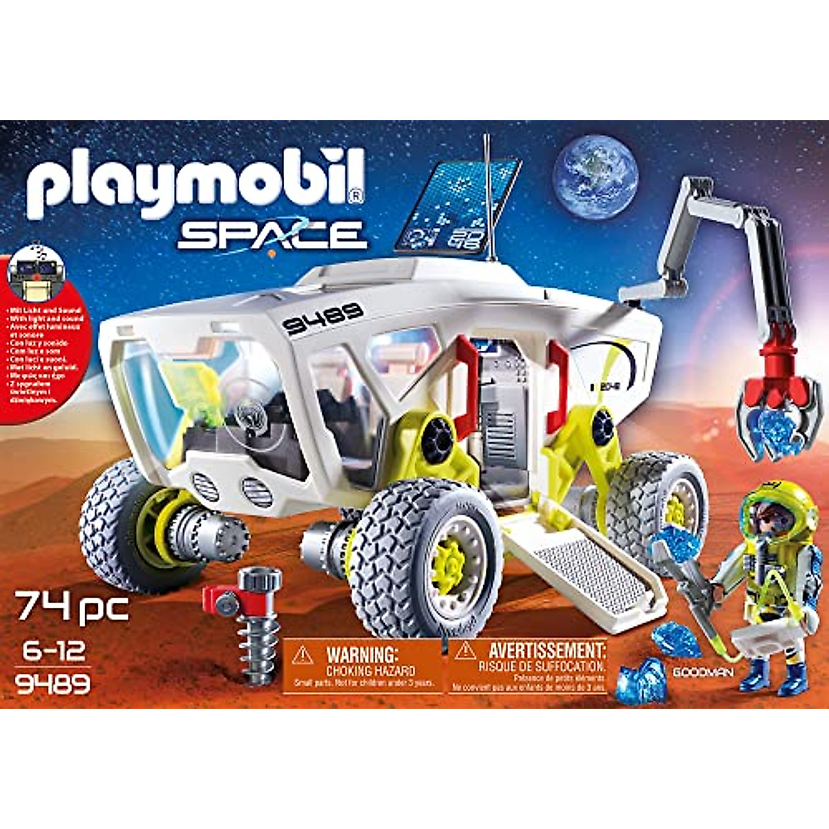 Playmobil Mars Research Vehicle, Multi