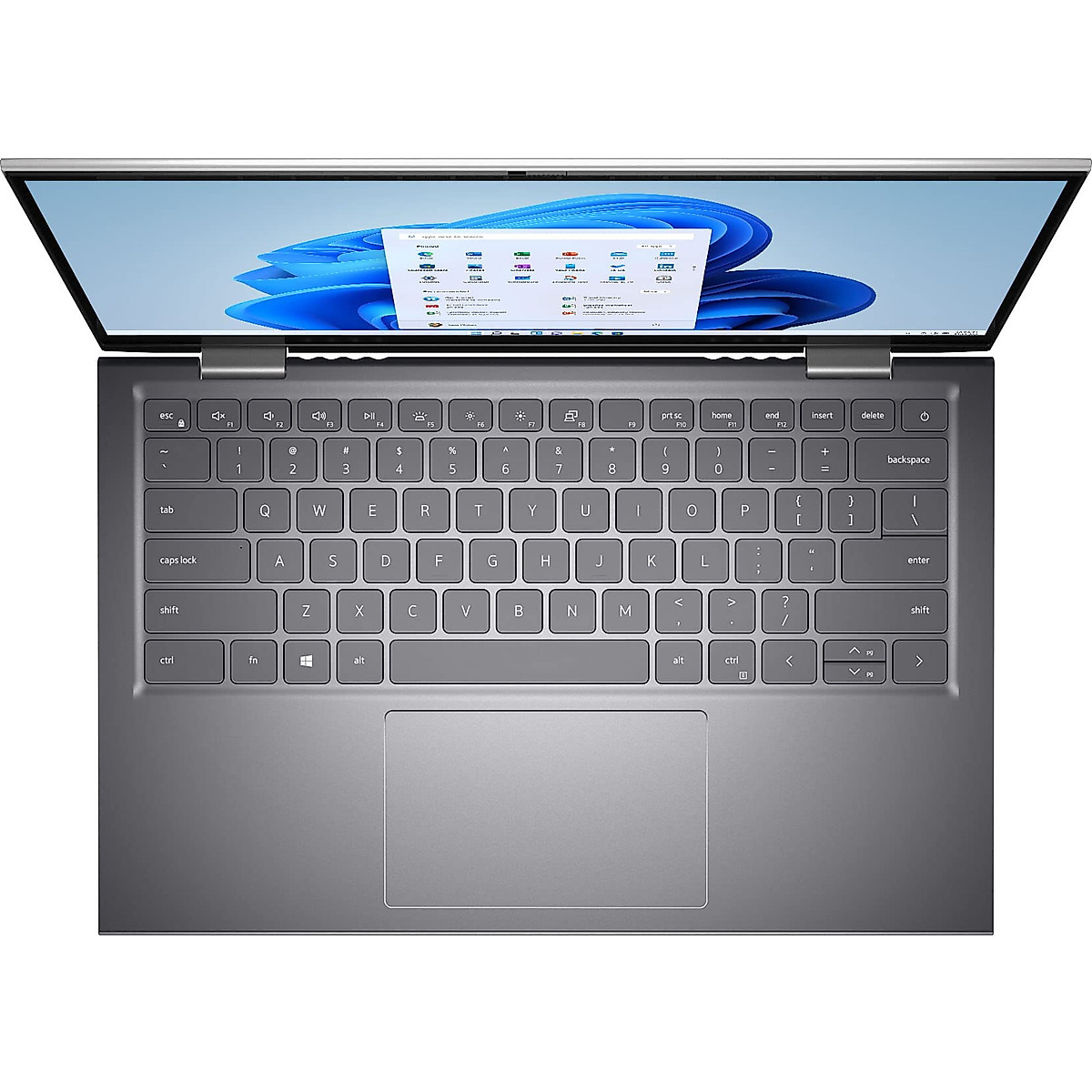 Dell Inspiron 5410 Home & Business 2-in-1 Laptop (Intel i5-1155G7 4-Core, 64GB RAM, 4TB PCIe SSD, Intel Iris Xe, 14.0" 60Hz Touch Full HD (1920x1080), Fingerprint, WiFi, Win 10 Pro) (Renewed)