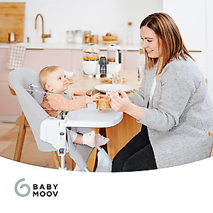 Babymoov ISY Baby Glass Food Jars, Set of 9 (6 x 8.5oz + 3 x 4oz) BPA-Free Borosilicate Storage Containers, Leakproof Silicone Lids, Microwave, Freezer & Dishwasher Safe, Baby Registry Essential