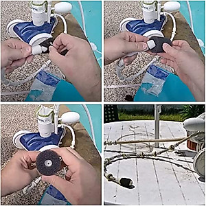 10 Pack Tail Scrubber Replacement for Polaris 280 360 180 380 480 3900 Pool Cleaner Parts, Sweep Hose Scrubber