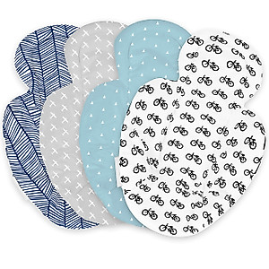 Infant Insert Compatible with 4Moms Mamaroo & Rockaroo – Car Seat Insert 2 Pack – Reversible Infant Car Seat Insert – Soft Plush Minky Car Seat Head Support Insert