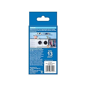 GE Refresh LED Light Bulbs, Candle Lights, 60 Watts, Daylight Clear Decorative B11 Bulbs, Medium Base (8 Pack)