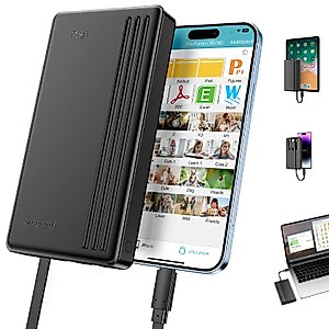 ySky 2TB External Hard Drive for iPhone & iPad,MacBook,Windows Computer,USB C Android Phones:Photo Stick USB Flash Drive to Backup Photo| Video | Music| File(MFi Certified)