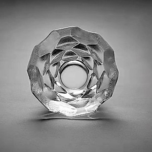 Sizikato 6pcs Frosted Glass Small Wine Cup, 50ml Tea Cup Sake Cup