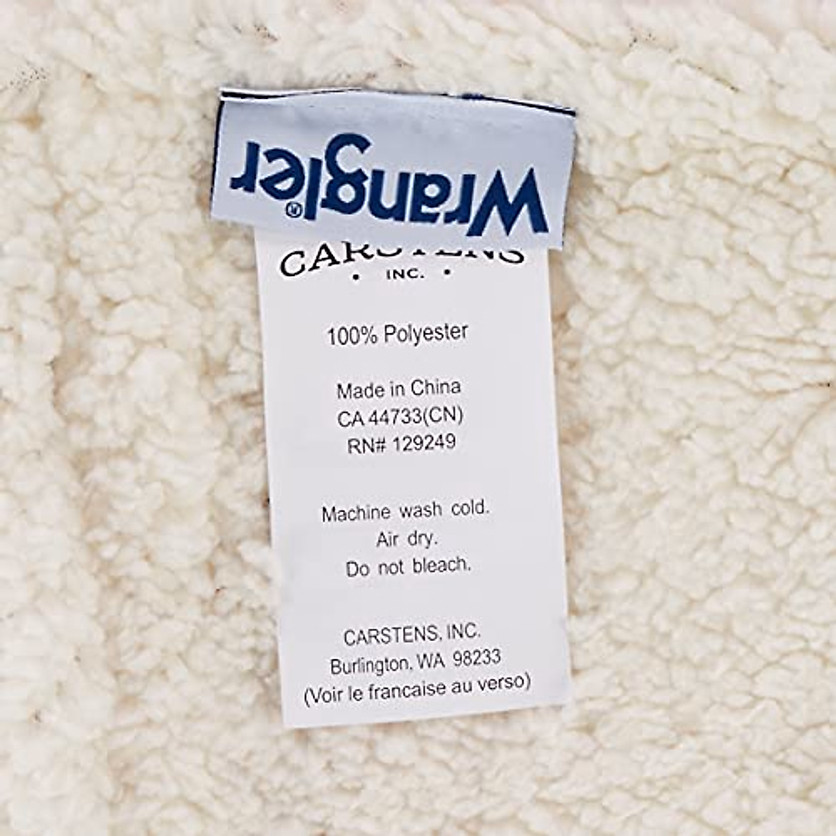 Carstens, Inc Wrangler Running Horse Country Sherpa Fleece Throw Blanket, Brown, One Size