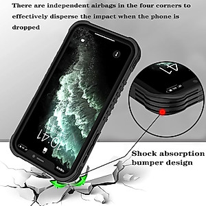 LANJINDENG Compatible with iPhone 15 Case Mandala Chakra Meditation Design for Women Girls, Full Body Rugged Shockproof Anti-Scratch Tough Hard PC Backplane TPU Bumper Drop Protection Case