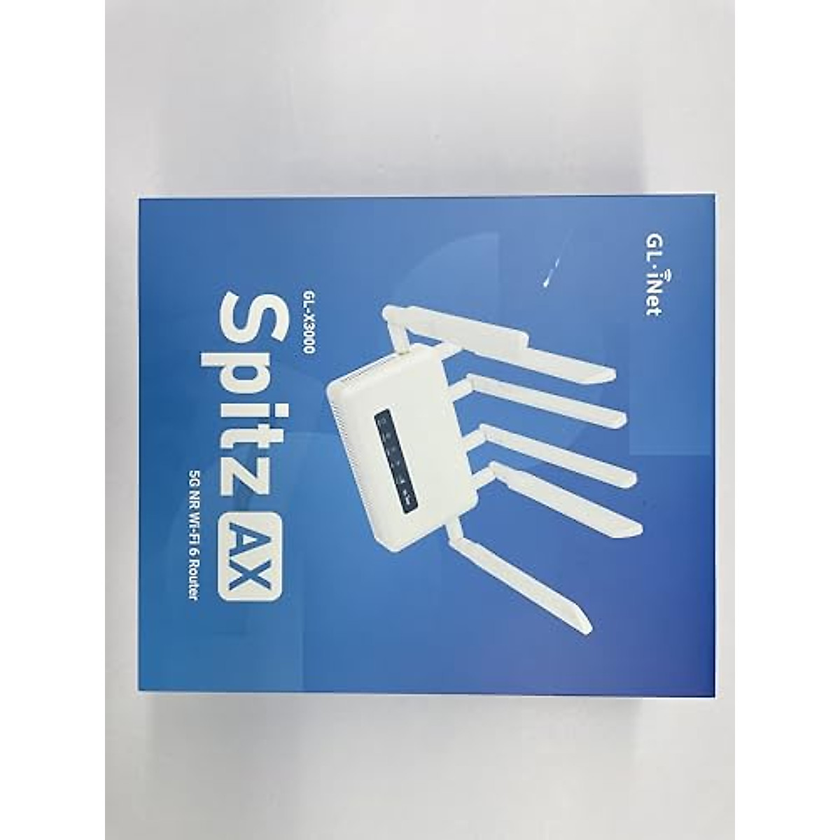 GL.iNet GL-X3000 (Spitz AX) 5G NR AX3000 Cellular Gateway Router, Wi-Fi 6, Detachable Antennas, Dual-SIM, RV, T-Mobile & AT&T IoT Device Certified