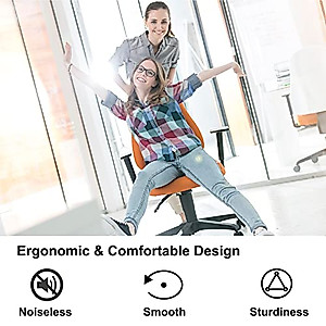 HOTHATT Office Chair Cylinder Replacement,4.8 inch Long Stroke Adjust,Gas Lift Heavy Duty 1000lbs,Smooth,Noiseless,Easy to Install,Premium Matte Finish,Anti Explosion,Safety for Gaming Chair