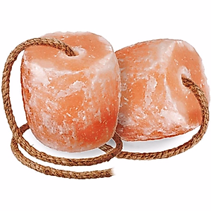 100% Himalayan Salt Lick for Horses 3-4 LBS- Pack of 3 Licking Salt Block for Animals with Minerals, Salt Licks for Cows, Goats, Deer, Cattles & on Rope