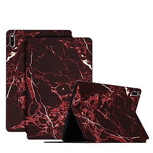 Tablet Case for Huawei MatePad 10.4 inch Tablet Case PU Leather + TPU with Auto Wake/Sleep [Marble Series] - 03