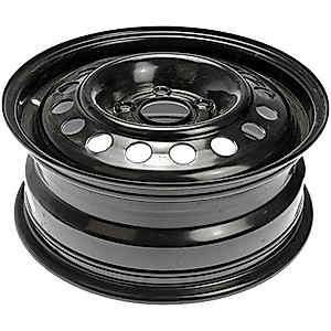 Dorman 939-170 15 x 6 In. Steel Wheel Compatible with Select Ford Models, Black