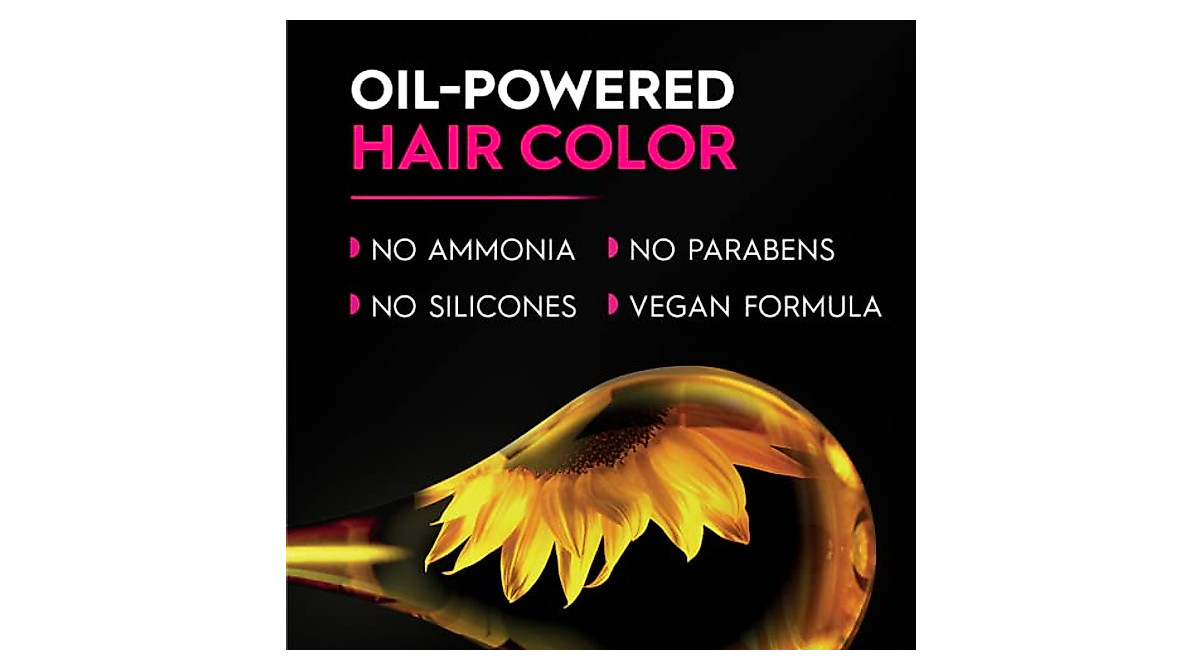 Garnier Olia 7.45 Dark Fire Ruby Hair Color - Ammonia Free