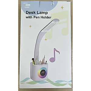 Desk Lamps for Home Office, Architect Desk Lamp with Clamp, LED Desktop Lamp Dimmable, Bright Office Lighting, 9W Modern Desk Lamp for Monitor (Black)